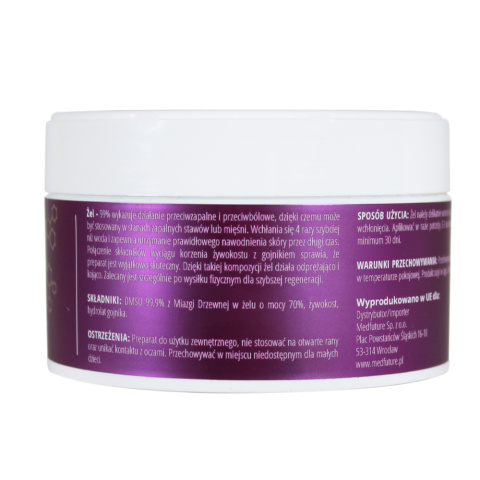 Żel DMSO z gojnikiem i żywokostem 150 ml - Medfuture - sklep ...